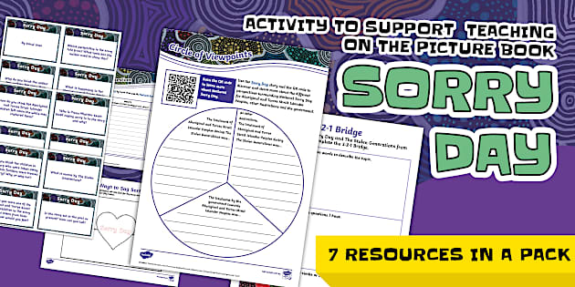 Activities to Support Teaching on the Picture Book Sorry Day