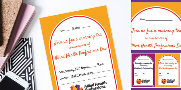Allied Health Professions Day Morning Tea... | Twinkl Party