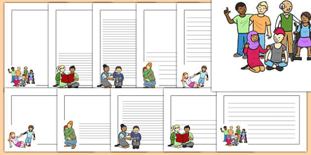 Kindness Day Page Border Pack (teacher made)