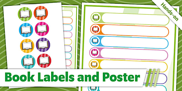 Book Labels and Poster