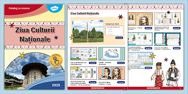 FREE! - Ziua Culturii Naționale – Catalog cu resurse 2025