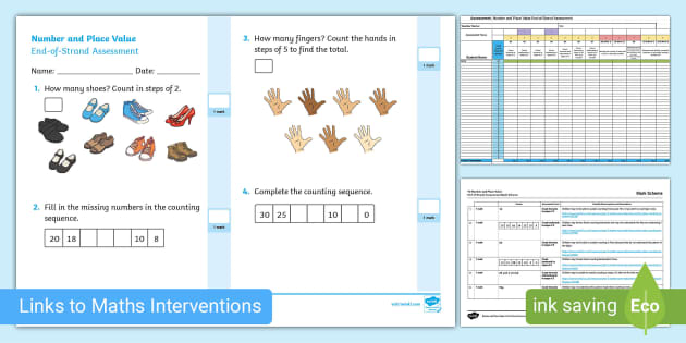 Year 2 Number And Place Value End of Strand Assessment year-2-number-and-place-value-end-of-strand-assessment