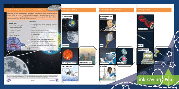 Creative Writing Prompts Science Fiction Story Dice