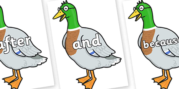 FREE! - Connectives on Drakey Lakey (teacher made) - Twinkl