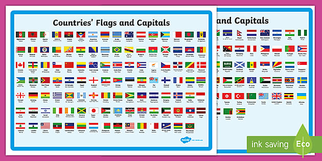 World Flag Poster