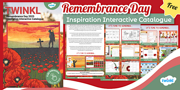 Remembrance Day Inspiration Interactive Catalogue