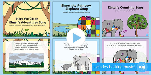 Songs and Rhymes PowerPoints Pack (teacher made) - Twinkl