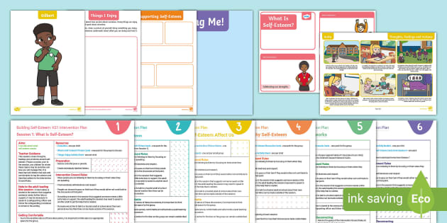 Self Esteem Lesson Plans Pdf Ks1 Semh Intervention Pack