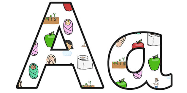 FREE! - Life Processes Lowercase Display Lettering - Twinkl