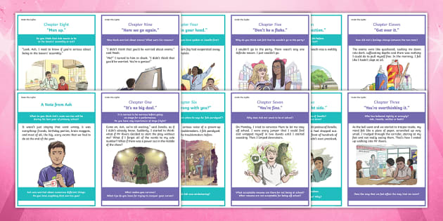 KS2 Mental Health Anxiety Story Discussion Cards