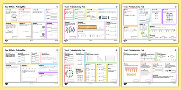 Year 3 Summer 2 Maths Activity Mats