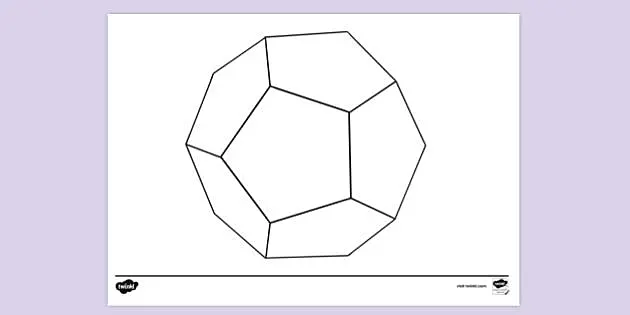 Dodecahedron Template Book Report