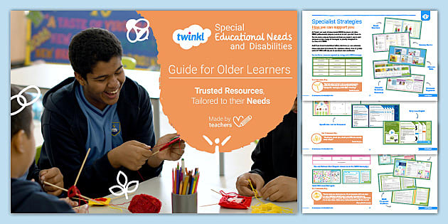 FREE Membership Guide for Teachers of SEND Older Learners