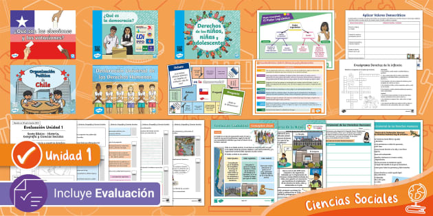 Pack Ciencias Sociales: Formación ciudadana - 6° - Unidad 1