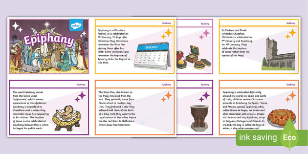 KS2 Epiphany Fact Cards | RE Teaching Resources | Twinkl
