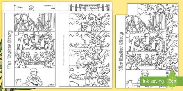 The Easter Story Mini Book Activity – Easter Cartoon – KS2