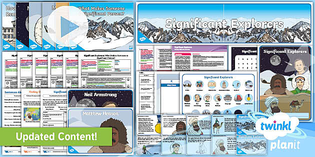 History: Significant Explorers KS1 Unit Pack (teacher made)