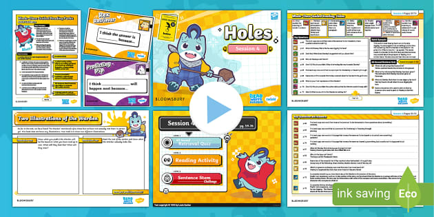 Holes Whole-Class Guided Reading Pack 4 [UKS2] - Twinkl