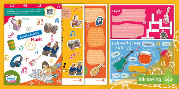 Music Activity Booklets - Twinkl