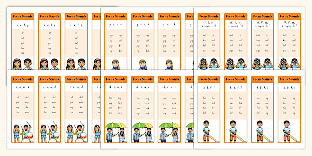 Phonics: Level 2: Spelling Bookmarks (teacher made) - Twinkl
