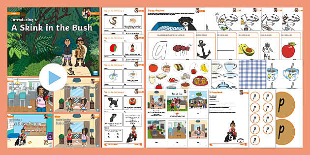 Phonics: Level 2: Week 1: Weekly Lesson Pack - Multisensory