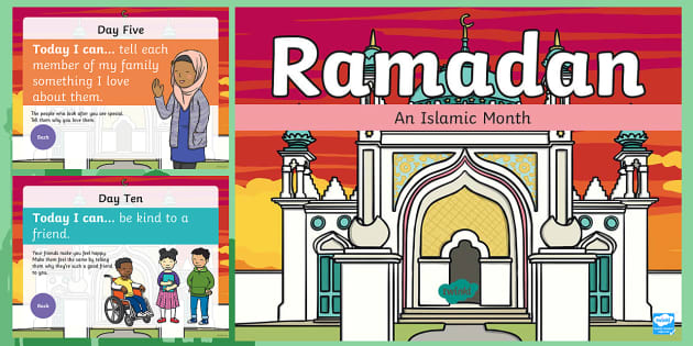 EYFS Ramadan Kindness Calendar PowerPoint (teacher made)