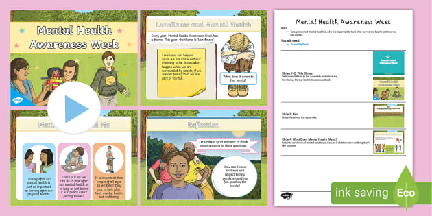 Mental Health Awareness Week KS2 Assembly Pack - Twinkl