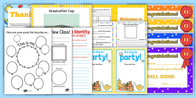 EYFS Transition Resource Pack - Transition from EYFS to KS1 Activities