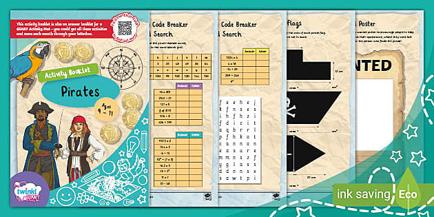 Pirates Activity Booklets - Twinkl