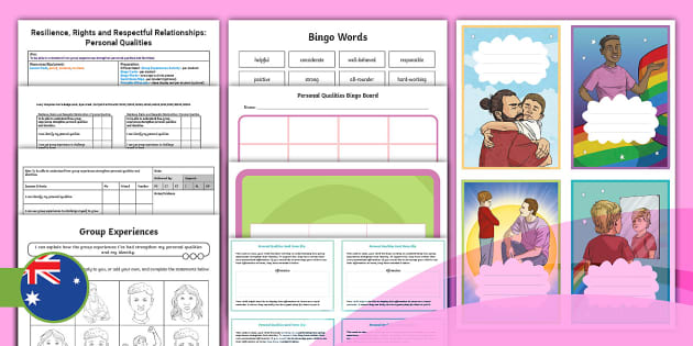 Year 4 RRRR Personal Qualities Lesson Pack (teacher made)