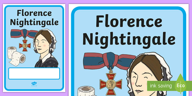 Florence Nightingale Book Cover (teacher made) - Twinkl