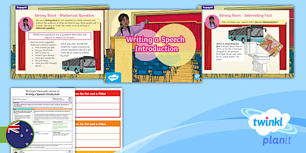 Phase 2 Speeches Lesson 4: Writing a Speech Introduction