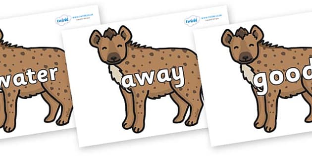 Next 200 Common Words on Hyenas - Next 200 Common Words on