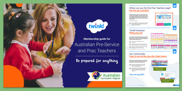 FREE! - Australian Pre-Service and Prac Teachers Membership Guide