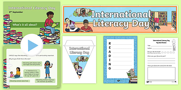 International Literacy Day Resource Pack (Teacher-Made)