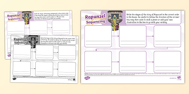 Rapunzel Sequencing Mind Map (professor feito) - Twinkl Rapunzel Sequencing Mind Map (professor feito) - Twinkl