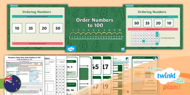 Phase 1 Number: Order Numbers to 100 (creat de profesori)