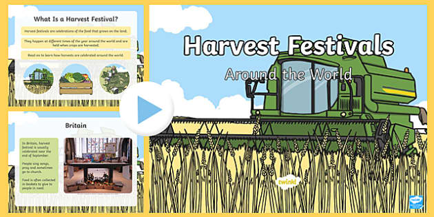 Harvest Festivals Around The World PowerPoint - Twinkl