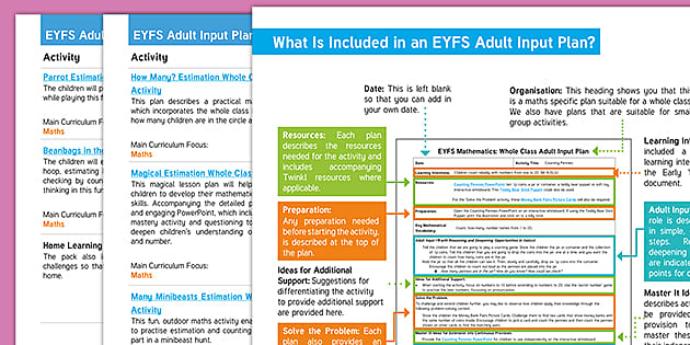 FREE! - EYFS Maths: Estimates How Many Objects They Can See and Checks by