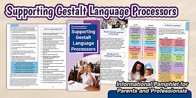 Informational Pamphlet for Parents and Professionals Supporting Gestalt ...