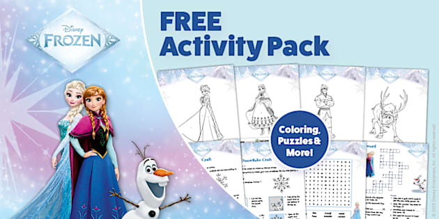 Frozen: FREE Activity Pack for Kids (Teacher-Made) - Twinkl