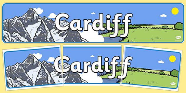 Cardiff Role Play Banner (teacher made) - Twinkl
