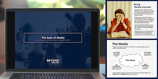 The Role of Media PowerPoint (l'enseignant a fait) - Twinkl