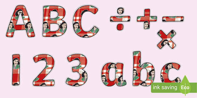 Anne Franks Diary Display Lettering (teacher made) - Twinkl