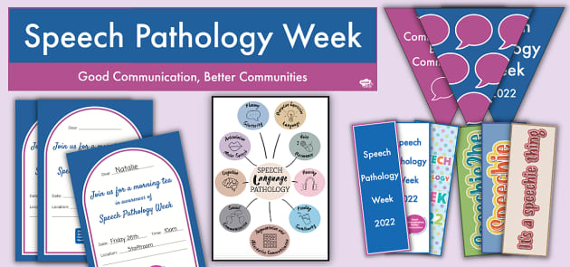 Speech Pathology Week 2022 Resource Pack (teacher made)
