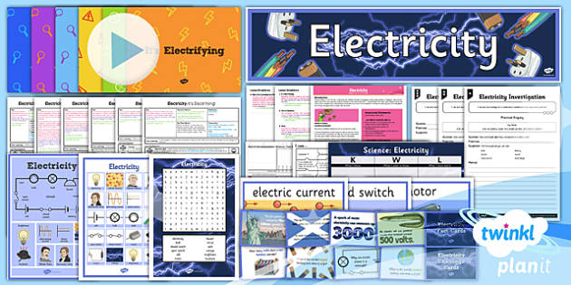 Science: Electricity Year 6 Unit Pack