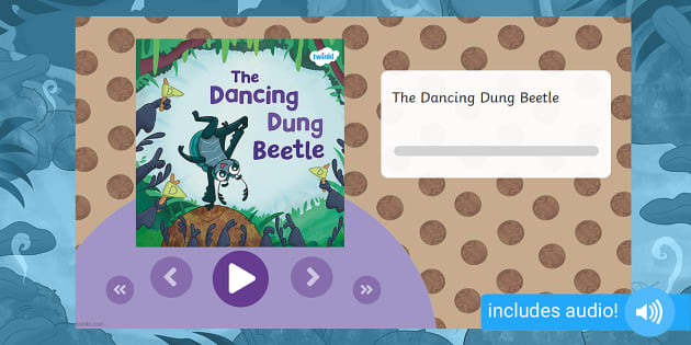 The Dancing Dung Beetle Listen and Follow Audio Story