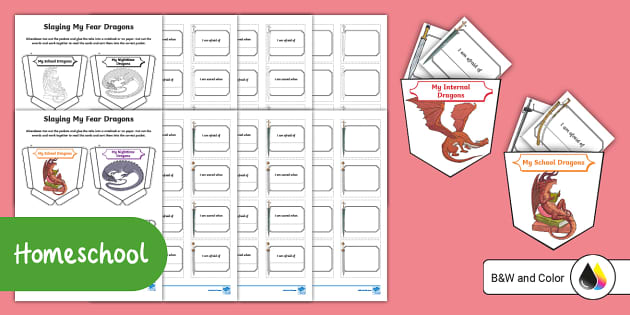 Slaying My Fear Dragons Sorting Activity (teacher made)