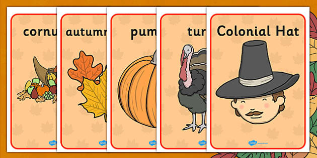 Thanksgiving Display Posters