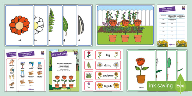Phonics Level 1 Week 30 - Garden Centre Weekly Learning Pack
